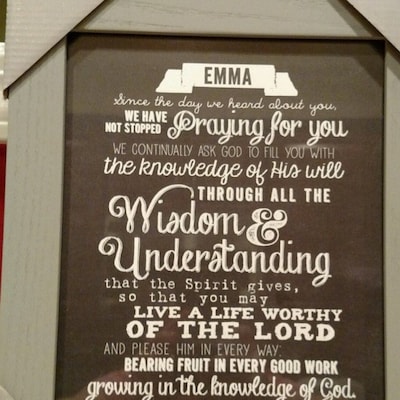 God Hath Not Promised Skies Always Blue Annie Johnson Flint Wall Art ...