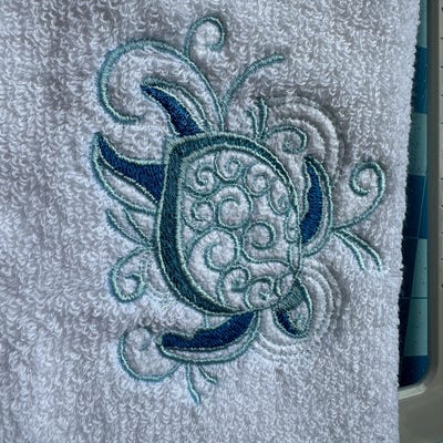 Sea Turtle Machine Embroidery Design, Sea Turtle Tattoo, Machine ...