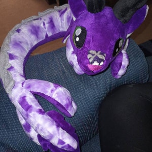 Neck Dragon Plush Sewing Pattern .pdf Tutorial Posable Wearable ...