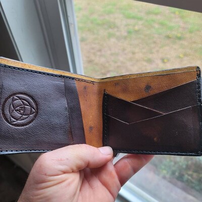 Leather Wallet Pattern With Instruction/minimal Wallet/slim Wallet ...