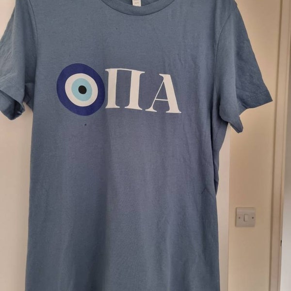 Greek Koukla Evil Eye | Unisex Greek T-shirt | Funny Greek T-shirt ...