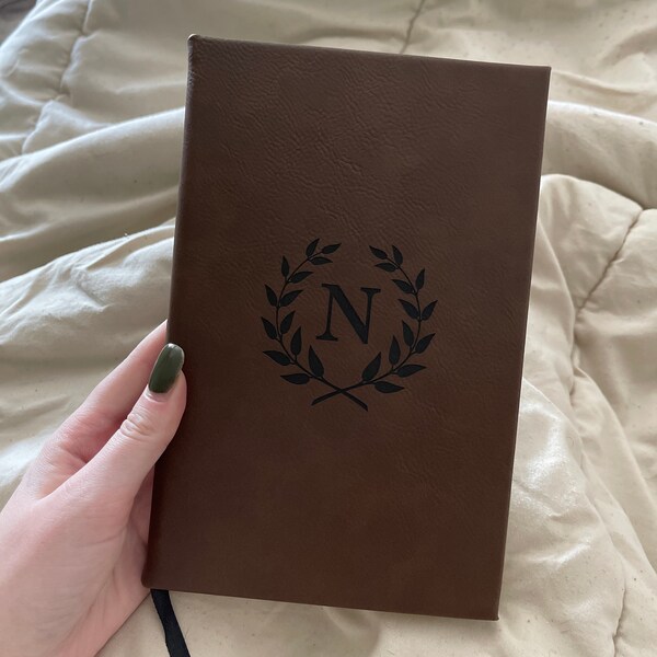 Personalized Writing Journal, Personalized Leather Notebook, Lined ...
