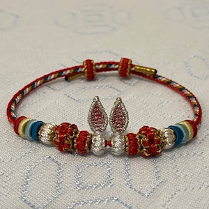 Customized Hand Woven Rabbit Bracelet Hand Braided Bunny Bracelet ...