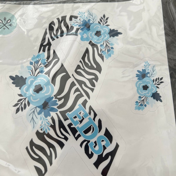 EDS Awareness Stickers, Ehlers Danlos Syndrome, Chronic Illness ...