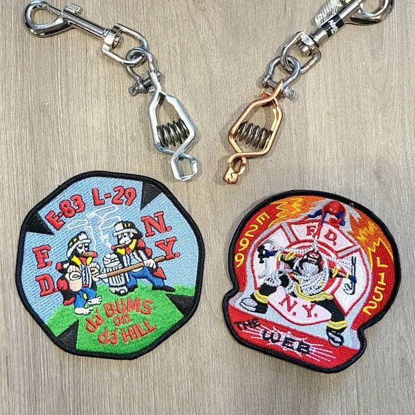 Firefighter Glove Clip Saver Fighterklip (brass Snap Hook Clip) (1 Clip ...