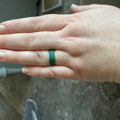 Forest Engraved Ring Fir Trees Personalized Ring Outdoor Landscape ...