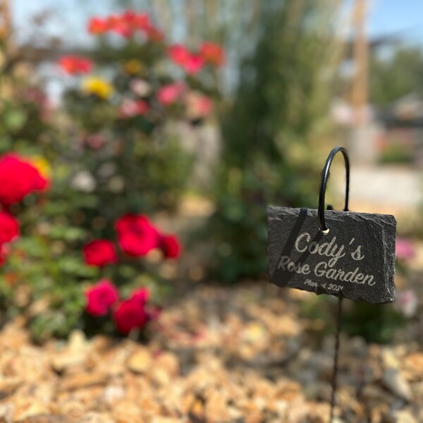 Custom 8”x12” Dandelion Slate Sign, Memorial Garden Plaque, Loss of ...