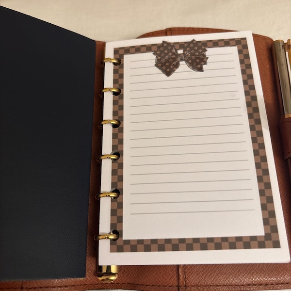 Fashion Style Agenda Planner Insert Dashboard or Cover Set for Your ...