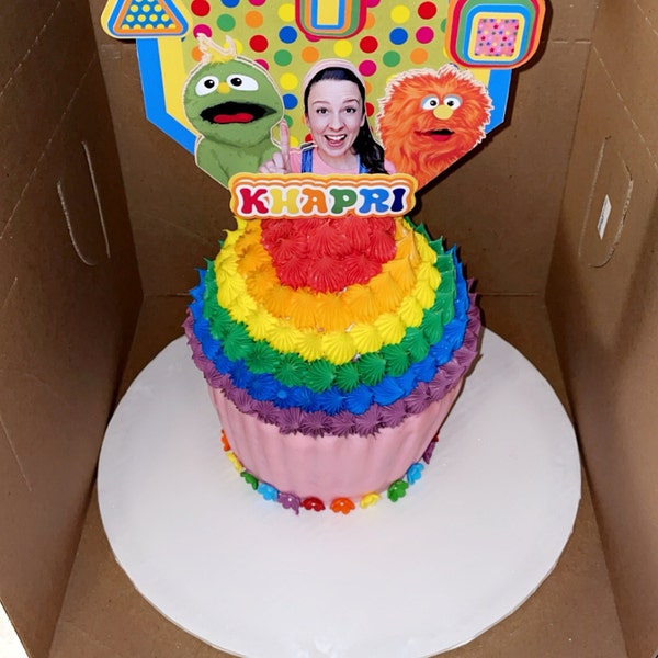 Ms Rachel Custom Cake Topper - Etsy