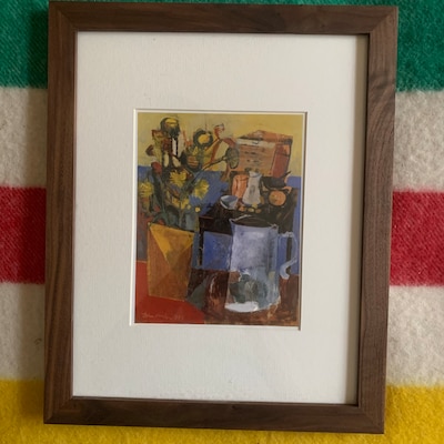 A4 Walnut Photo Frame - Etsy