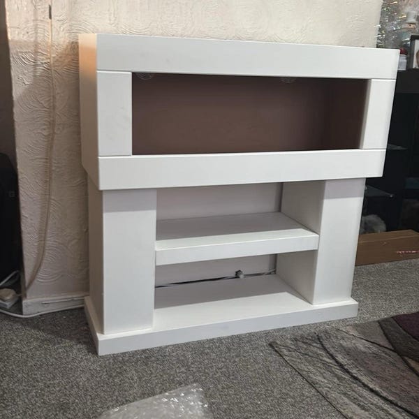 4ft White Modern Reptile Vivarium - Includes LED Light - Etsy UK