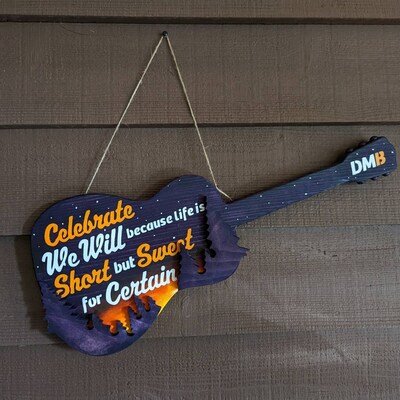 Wood Ocean Wave Art Wall Sign, Rustic Beach Sunrise Scenery Wall ...