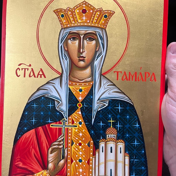 Archangel MICHAEL Hand-painted Icon, Archangels Byzantine Icon, Angel ...