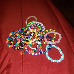 20 Kandi Bracelet's Random Assortment | Etsy