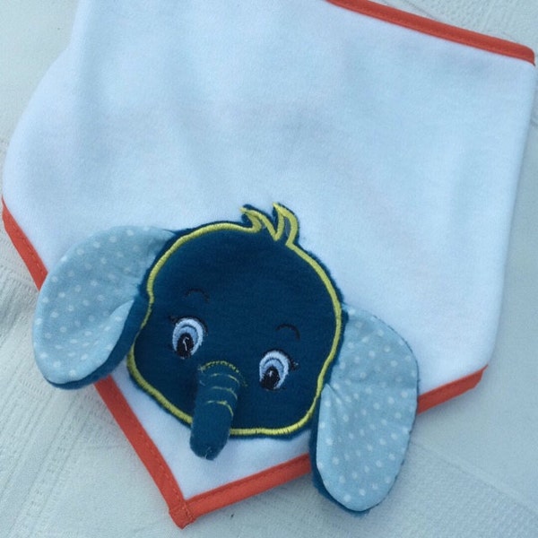 Ellie the Elephant - Machine Embroidery for the 4x4 and 5x7 Hoop - Vp3 ...