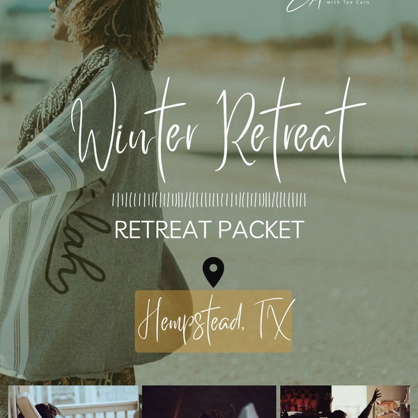 Weekend Retreat Itinerary Template Weekend Wellness Retreat Editable ...