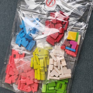 Wooden SETTLEMENT/HOUSE Token 24 Colors Options Catan/board - Etsy