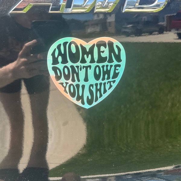 Feminist Vinyl Decal- Feminist Sticker | Car Stickers | Car Decal | Car ...