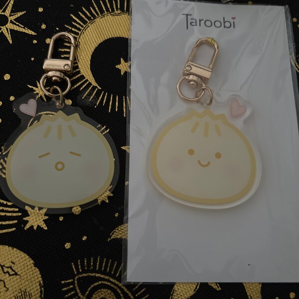 Dim Sum Keychain Cute Dim Sum Acrylic Charms Dumplings Cute Baos Asian ...