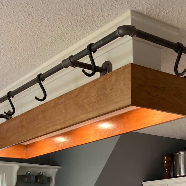 Metal S Hook, Plumbing Pipe Rack, Pot Rack Hooks, Industrial Pot Rack ...