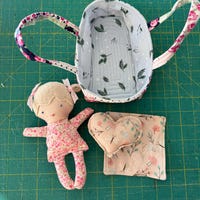 PDF Baby Doll Sewing Pattern, Step by Step Tutorial and Video on How to ...