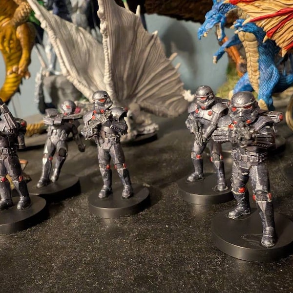 Phase 1 Dark Troopers(sculpted by Dark Fire Designs) - Etsy