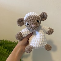 Skye the Skunk Crochet Pattern Little Woodsy Pals - Etsy Canada