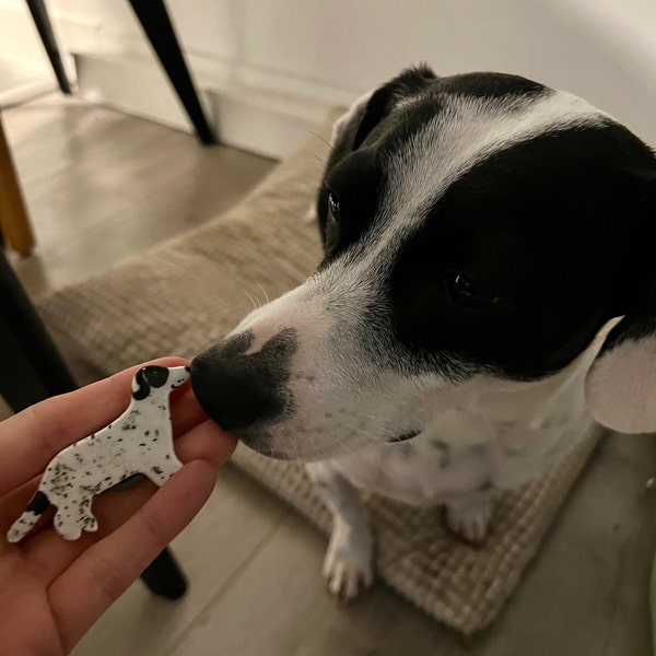 MADE TO ORDER Ceramic Dachshund Magnet, Fridge Magnet, Dog Mom Gift ...