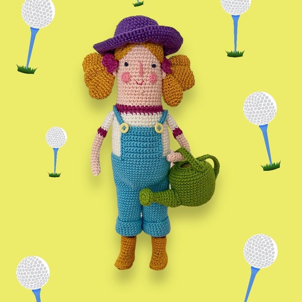 Crochet Pattern Janice the School Teacher PDF File - Etsy