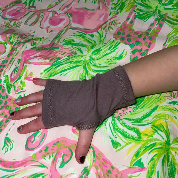 Kids Arm Warmer Cuffs in Black With White Feathers Bamboo Long Cuffs - Etsy