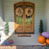Corn Shuck Wreath Fall Corn Shuck Wreath Farmhouse Wreath Fall Wreath ...