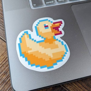 Rubber Duck Debugging Sticker Vinyl Laptop Decal Computer Programming Decor Computer Science Art ...