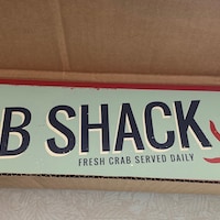 Crab Shack Sign, Personalized Come & Get Em Fresh Crab Served Daily ...