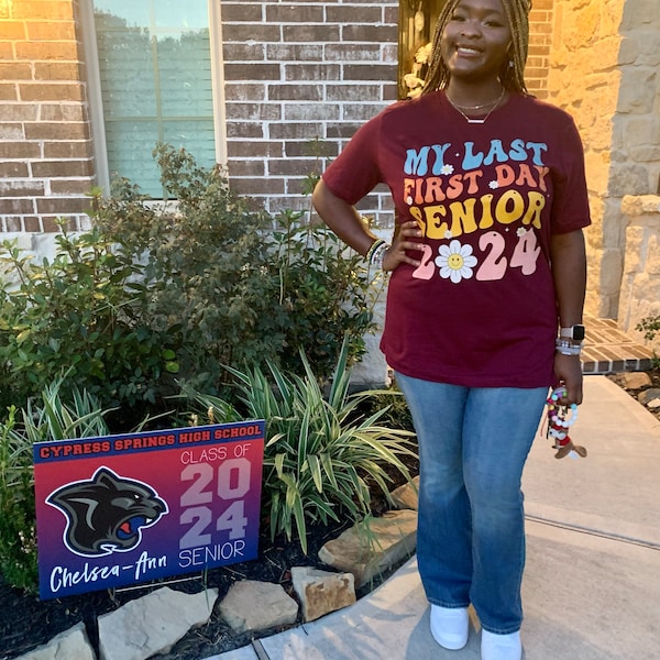 Customizable High School Senior Yard Sign | Class of 2026 Graduation ...