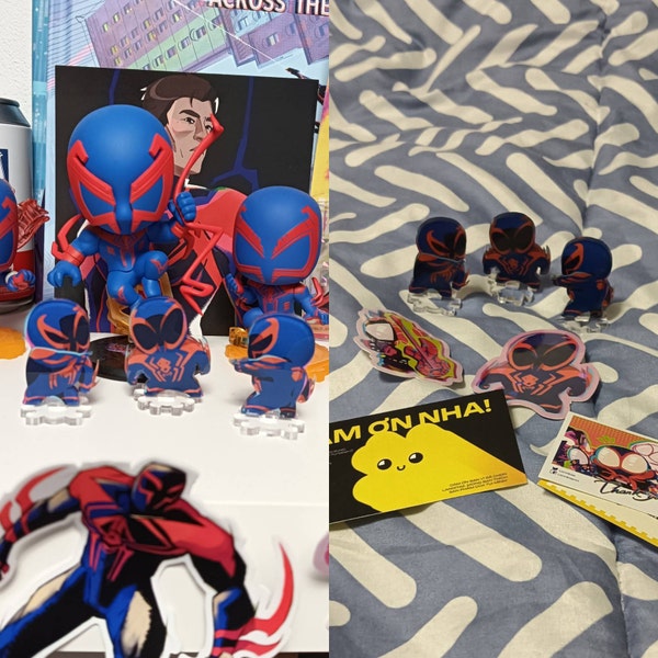 4cm Mini-spiders Acrylic Standee Across the Spider Verse Miguel Ohara ...