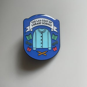 The Librarian Tarot Card Library Themed Soft Enamel Pin - Etsy