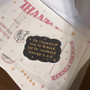 Do Not Leave Unattended in the Bookstore Sticker, Bookish Merch, Smutty ...