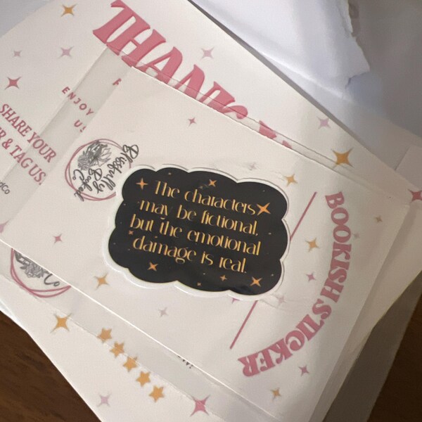 Bookish Puck Bunny Sticker, Bookish Merch and Accessories, Kindle and ...