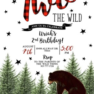 We're Going on a Bear Hunt Invite Nature Trail | Etsy