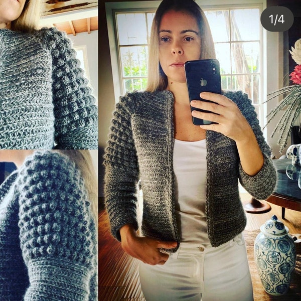 Crochet Sweater PDF Pattern / Sublime Sweater / Cozy Fall Sweater ...