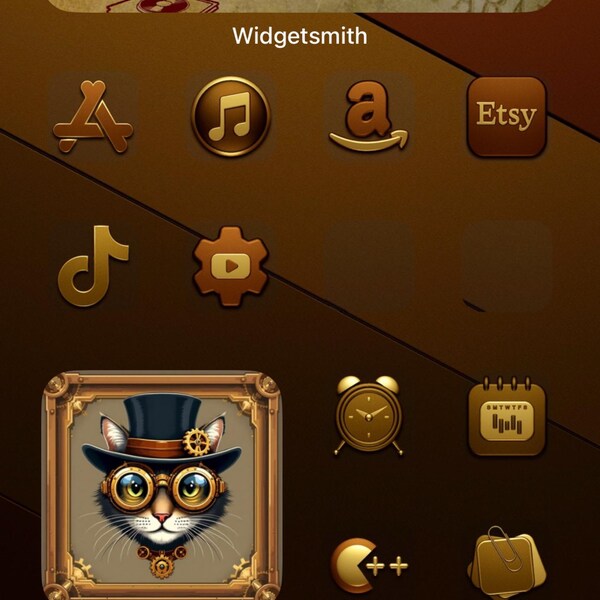 AMETAL Theme App Icon Set, Custom Icons for iPhone and Android Home ...