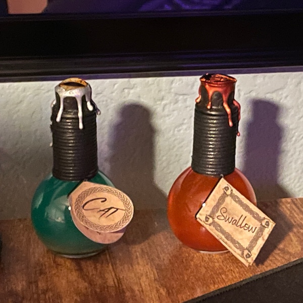 Cat Potion - the Witcher, Geralt, Yennefer, Ciri - Etsy UK