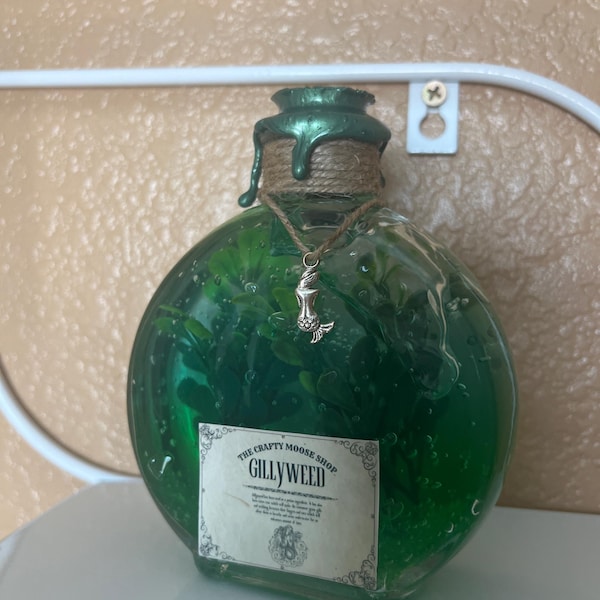 Wizarding Inspired Potion Bottle - Gillyweed- Medium Size Potion - Etsy