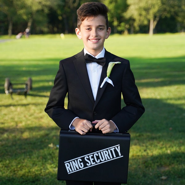 Ring Security Briefcase, Ring Security Case, Ring Bearer Briefcase ...