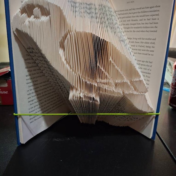Book Folding Pattern for Angel Wings 50 Folds per Wing (feet Not ...