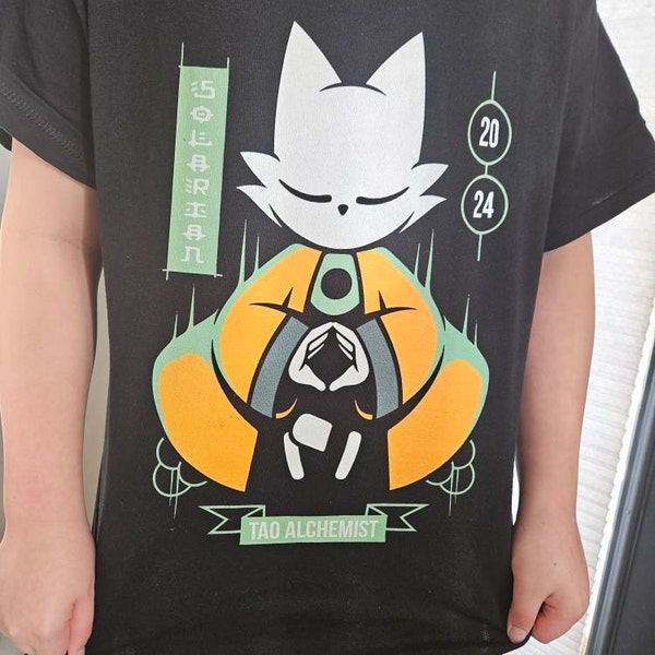 Gato T-shirt - Chrono Trigger Video Game Shirt - Crono, Marle, Robo ...