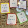 Arabic Alphabet Long Vowels Flashcards alif Ya Waw - Etsy UK