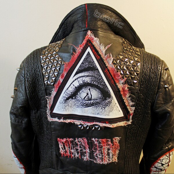 Fear in the Eyes Back Patch • Punk Patch • Patches • Punk Patches • Sew ...