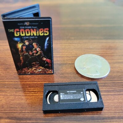 Mini 1:6 VHS A-J Titles Tapes Choose the Movie Retro Miniatures 80's ...
