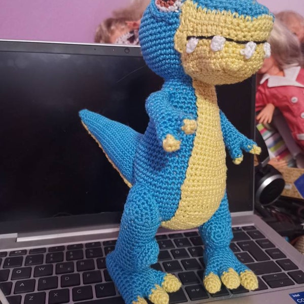 T- Rex Crochet Pattern, English Version - Etsy